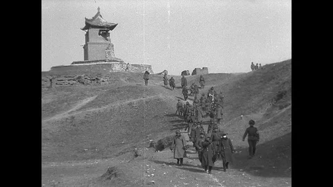 Japanese Invasion Of Manchuria Stock Video Footage | Royalty Free ...