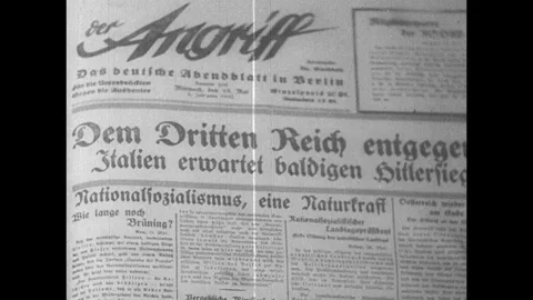 1932-NSDAP / Election Campaign / Germany... | Stock Video | Pond5