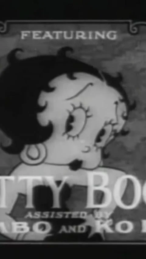1933 - In this animated film, Betty Boop... | Stock Video | Pond5