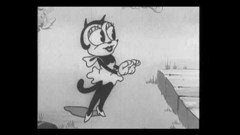1933 Betty Boop cartoon featuring life o... | Stock Video | Pond5