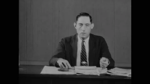 1934 - Deputies Ted Hinton and Bob Alcor... | Stock Video | Pond5
