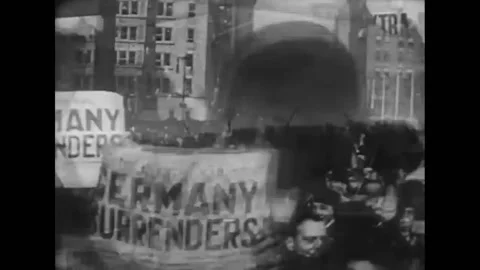 1934 -In this drama, soldiers run over a... | Stock Video | Pond5