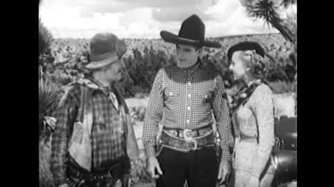 1934 - In this dramatic Western film sta... | Stock Video | Pond5