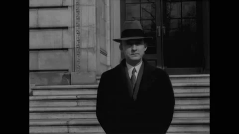 1934 - Postmaster General Frank Walker d... | Stock Video | Pond5
