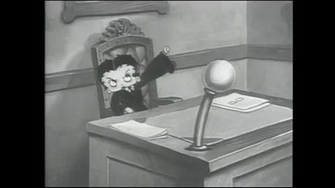 1935 - In this animated film, Betty Boop... | Stock Video | Pond5