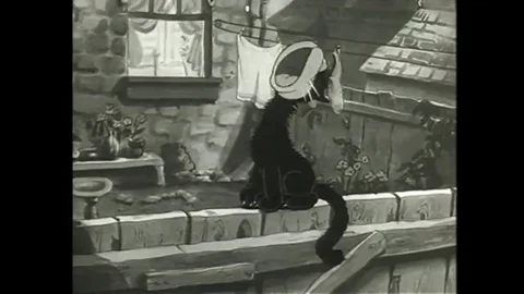 1936 - In this animated film, Betty Boop... | Stock Video | Pond5