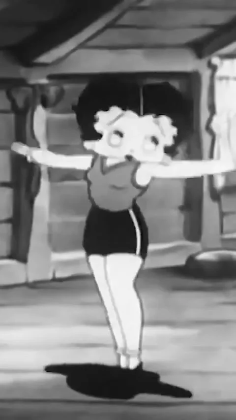1936 - In this animated film, Betty Boop... | Stock Video | Pond5