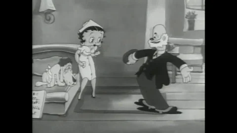 1936 - In this animated film, Grampy use... | Stock Video | Pond5