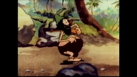 1936 - In this animated film, Molly Moo-... | Stock Video | Pond5