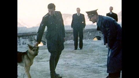 1939-Adolf Hitler / Winter / Obersalzber... | Stock Video | Pond5