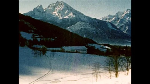1939-Adolf Hitler / Winter / Obersalzber... | Stock Video | Pond5