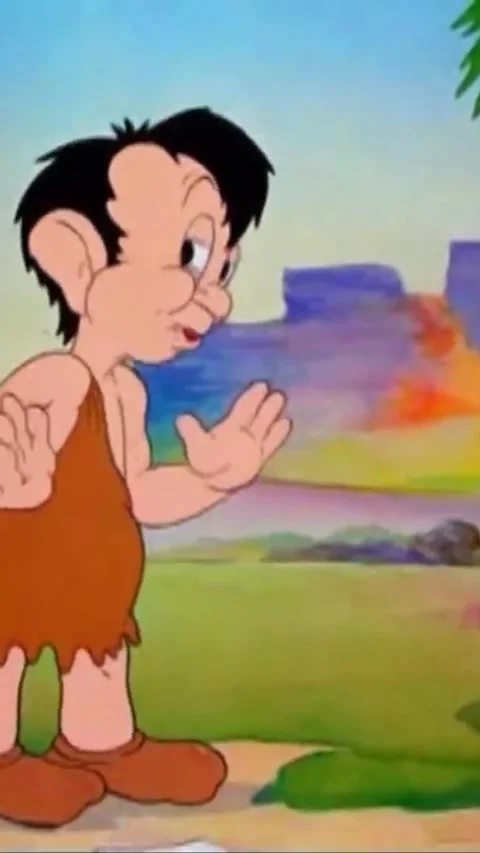 1939 - In this animated film, a caveman ... | Stock Video | Pond5