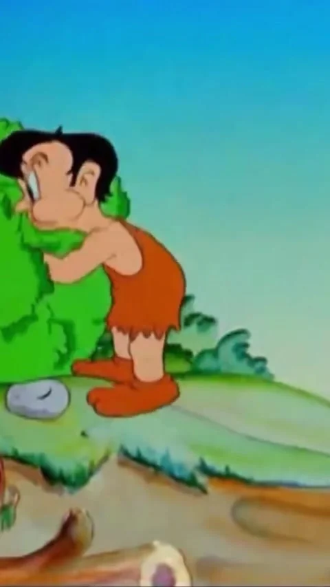 1939 - In this animated film, a caveman ... | Stock Video | Pond5
