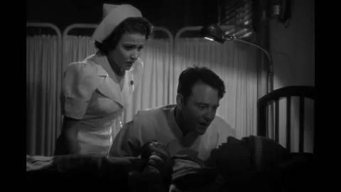 1940 - In this drama film, a brain surge... | Stock Video | Pond5