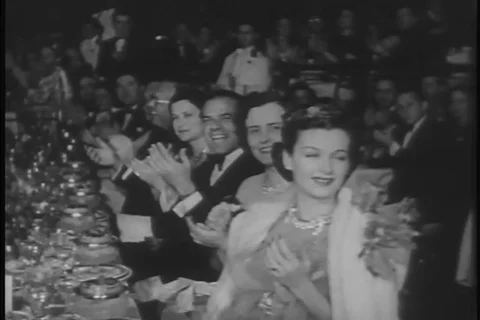 Vintage Audience Clapping Stock Footage ~ Royalty Free Stock Videos | Pond5