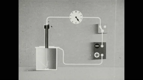 1940s: Animated cross-section of miniatu... | Stock Video | Pond5