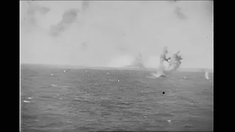 Battleship Firing Stock Video Footage | Royalty Free Battleship Firing ...