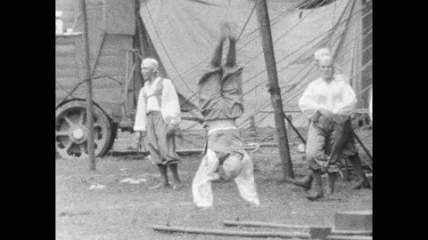 Circus Acrobat Stock Footage ~ Royalty Free Stock Videos | Pond5
