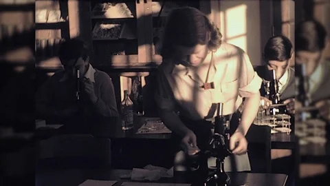 Vintage Science Class Stock Videos – Royalty-Free HD & 4K Videos | Pond5