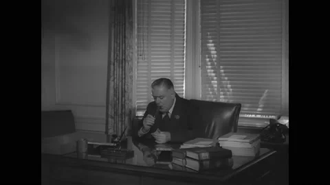 1940s - Hollywood censor Joseph Breen wo... | Stock Video | Pond5