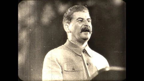 1940s Joseph Stalin Leader Dictator if t... | Stock Video | Pond5