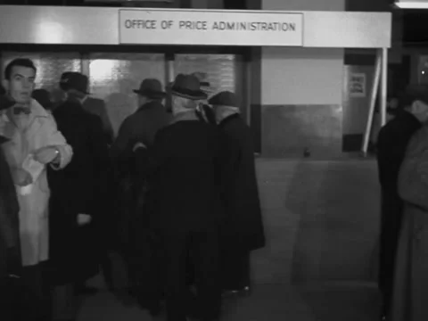 1940s: Office of Price Administration | Stock Video | Pond5