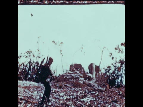 Overhead Gun The Fire Stock Footage ~ Royalty Free Stock Videos | Pond5