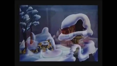 1941 - In this animated film, ww laughs ... | Stock Video | Pond5