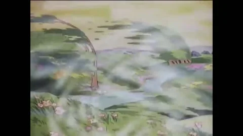 1941 - In this animated film, ww's swimm... | Stock Video | Pond5