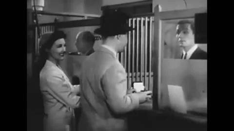 1941 - In this crime movie, robbers targ... | Stock Video | Pond5