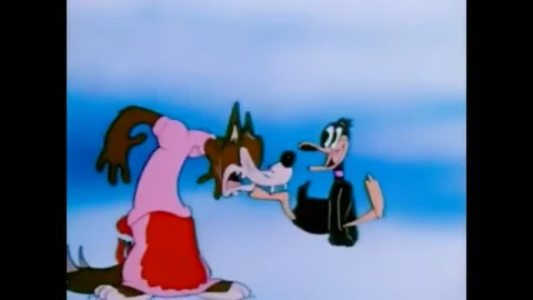 1942 - In this animated film, Daffy Duck... | Stock Video | Pond5