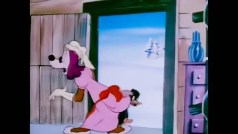 1942 - In this animated film, Daffy Duck... | Stock Video | Pond5