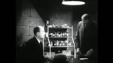 1942 - In this horror film, a mad scient... | Stock Video | Pond5