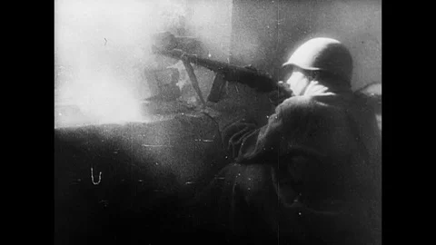 1942-Second World War / Battle of Stalin... | Stock Video | Pond5