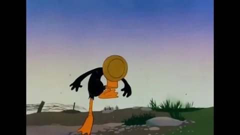 1943 - In this animated film, Daffy Duck... | Stock Video | Pond5