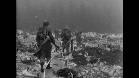 1944 - 38th Infantry Regiment, 2nd Infan... | Stock Video | Pond5