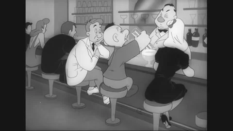 1944 - In this animated film, Private Sn... | Stock Video | Pond5