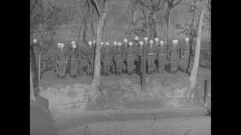 1945-Execution / Anton Dostler / Italy /... | Stock Video | Pond5