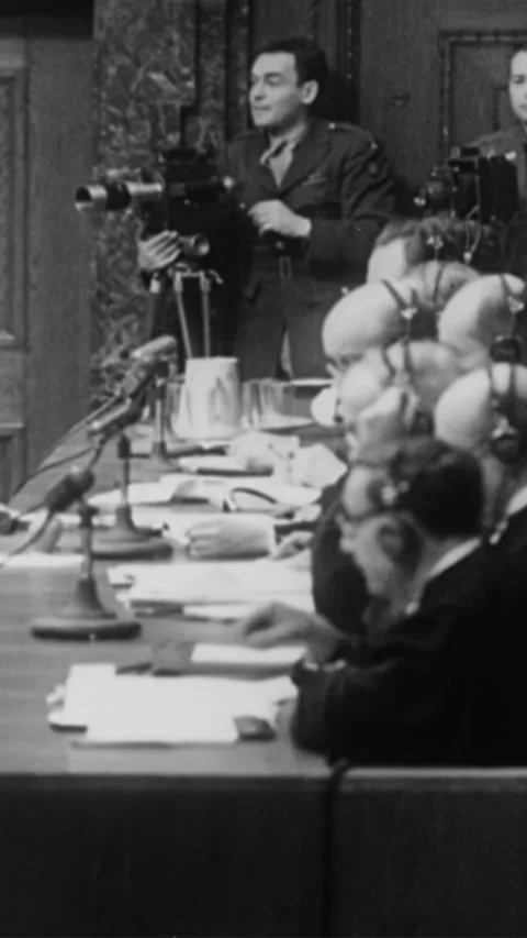 1945 - Hermann Goering, Rudolf Hess, and... | Stock Video | Pond5