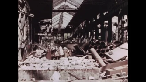 1945-Rheinmetall-Borsig / Factory / War ... | Stock Video | Pond5