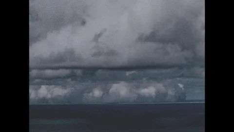 1946-Test Baker / Atomic Bomb Testing / ... | Stock Video | Pond5