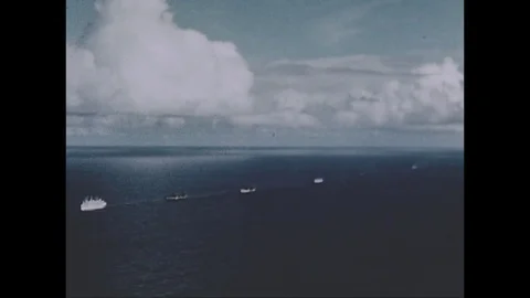 1946-Test Baker / Atomic Bomb Testing / ... | Stock Video | Pond5