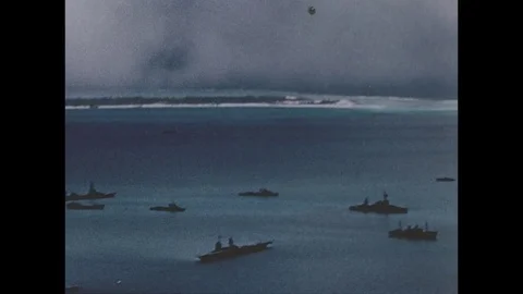 1946-Test Baker / Atomic Bomb Testing / ... | Stock Video | Pond5
