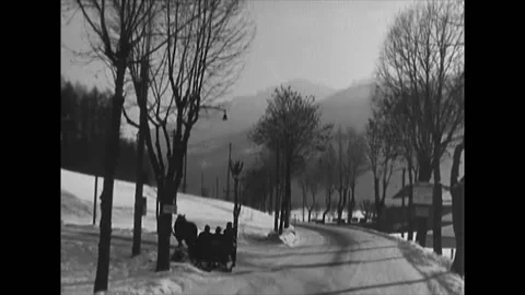 Horse Ride Sleigh Stock Videos – Royalty-Free HD & 4K Videos