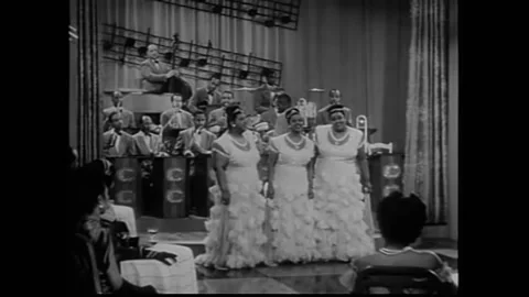 1947 - In this race musical, the Peters ... | Stock Video | Pond5