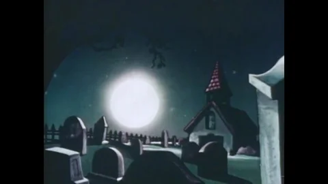 1948 - In this animated film, Casper the... | Stock Video | Pond5