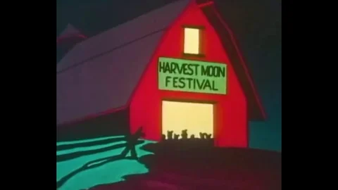 1949 - In this animated film, farm anima... | Stock Video | Pond5