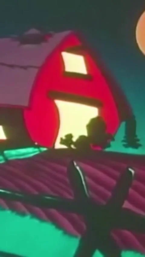 1949 - In this animated film, the moon l... | Stock Video | Pond5