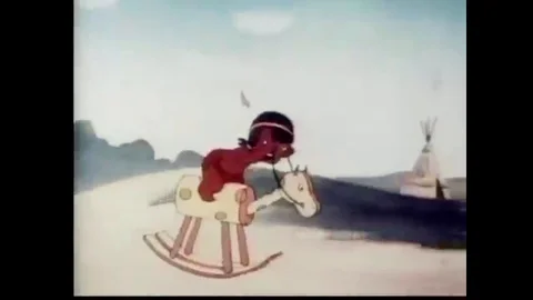 1949 - In this animated film, a young Na... | Stock Video | Pond5