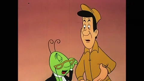 1950 - In this animated Cold War propaga... | Stock Video | Pond5